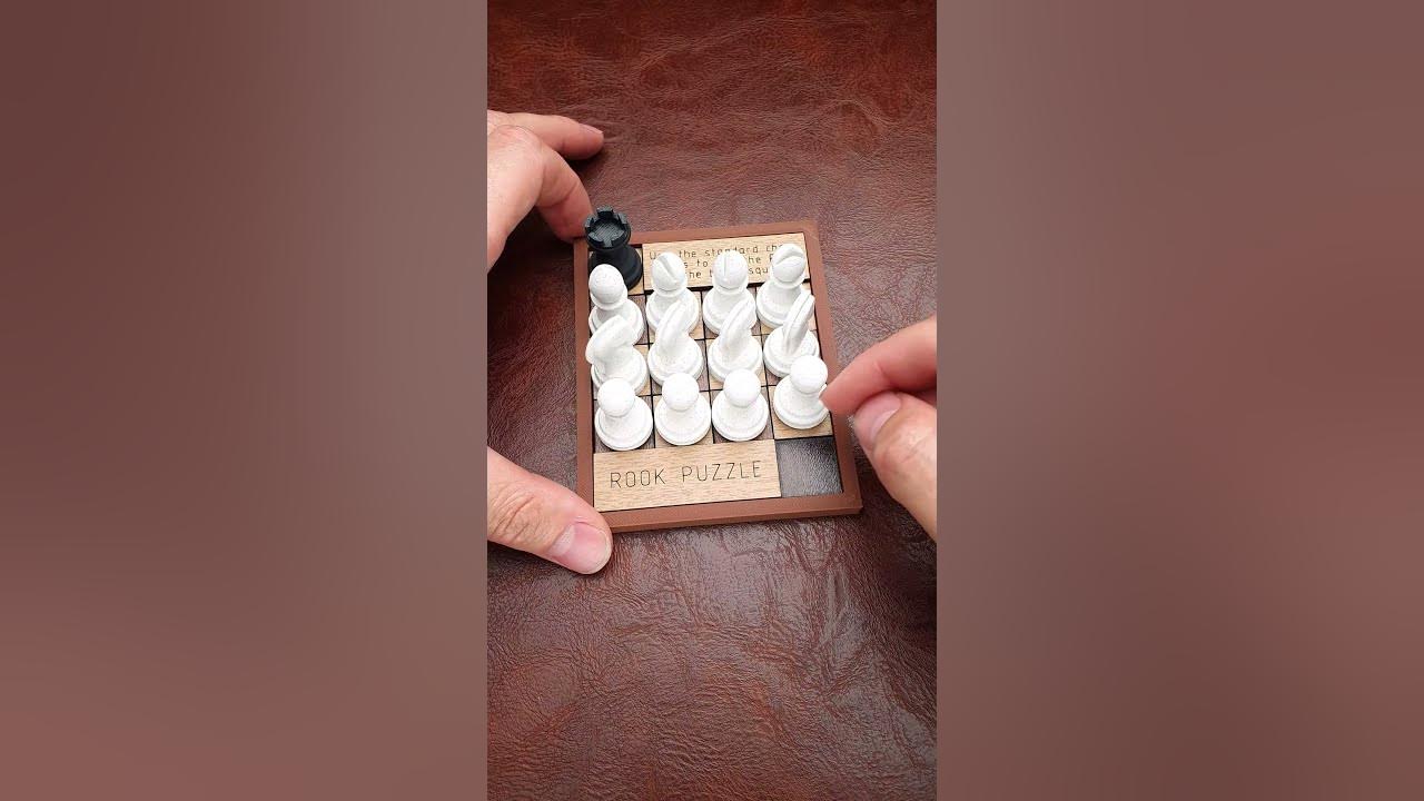 Solve the Rook puzzle in 43 steps - YouTube
