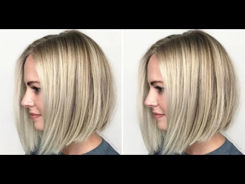 Fix a Bad Bob Haircut Tutorial for women | Beauty Short Layered Bob ...