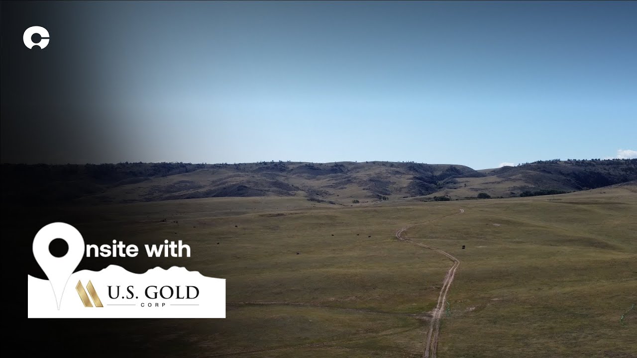 US Gold Corp (NASDAQ:USAU) - Aerial View of the CK Gold Project - YouTube