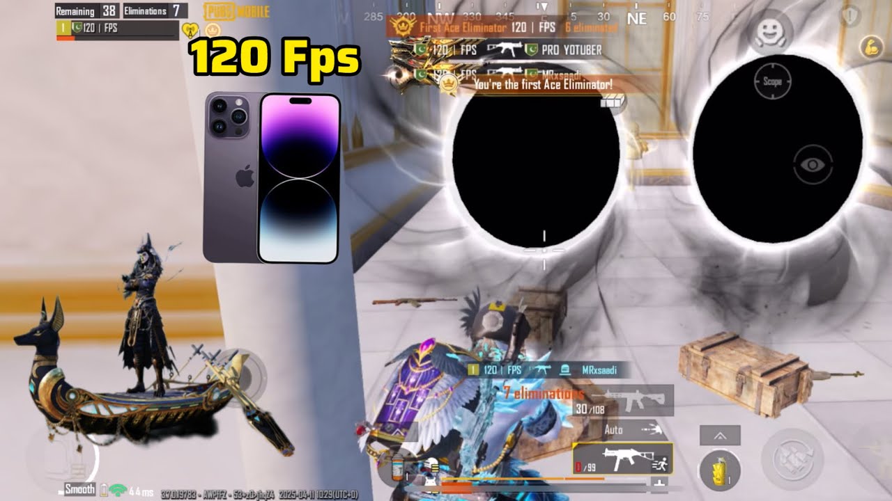 IPhone 14 Pro Max PUBG Test In 2025 | Smooth + 120 Fps Gameplay In PUBG ...