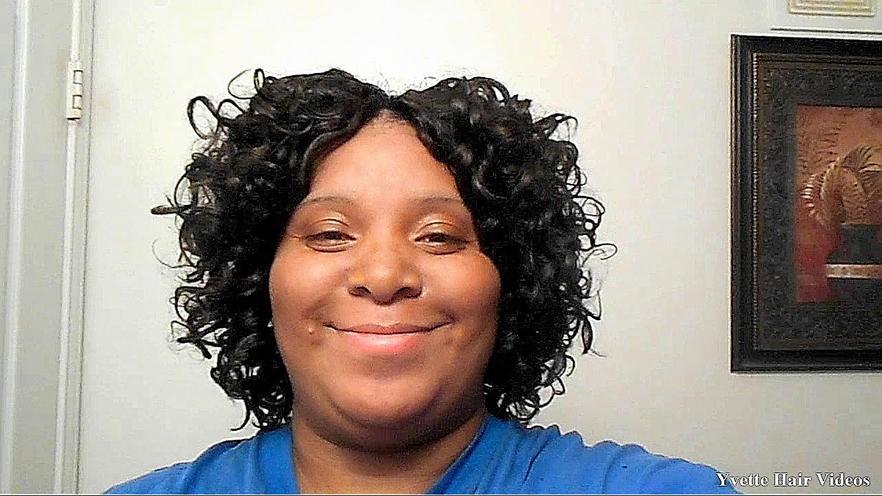 Quick Weave No leave out With Curly Hair - YouTube