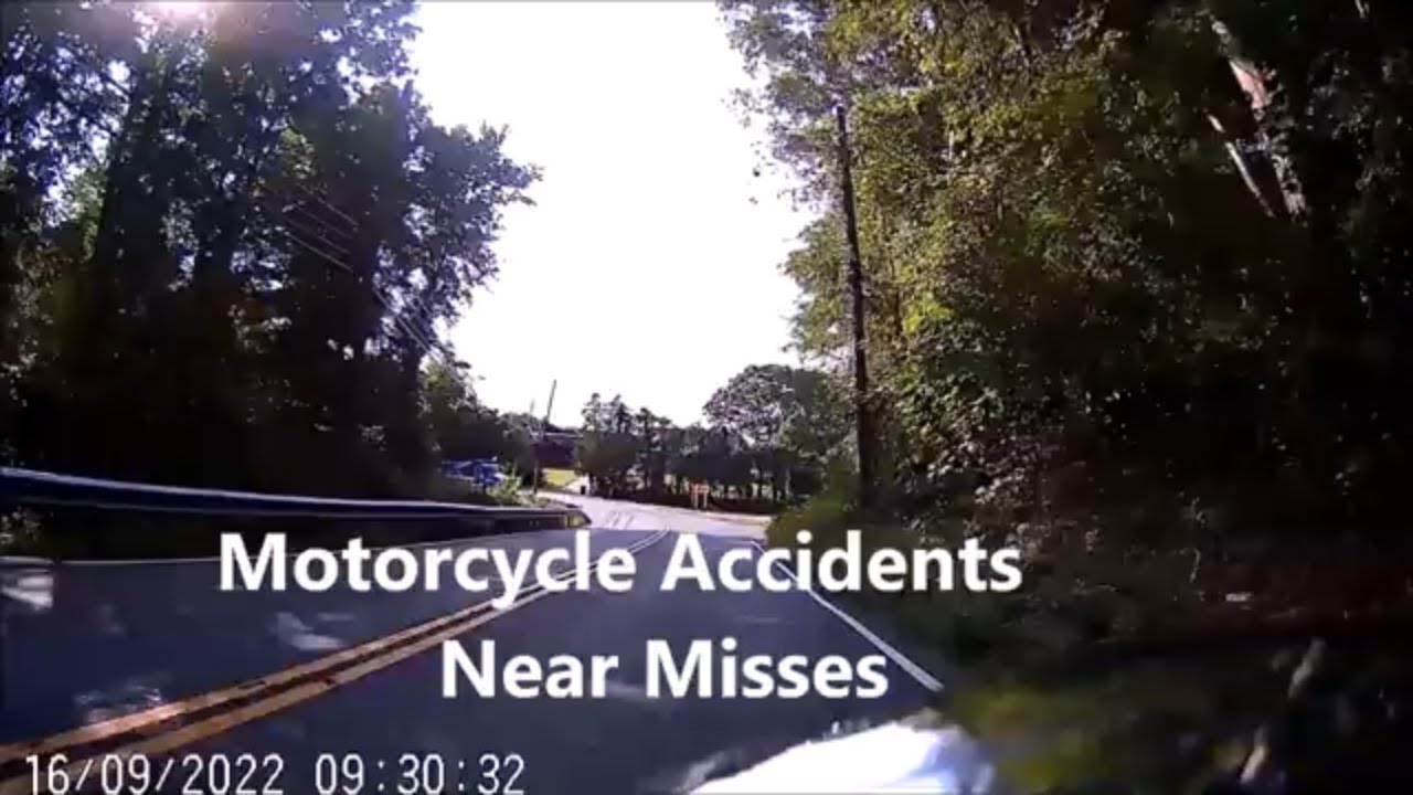 Motorcycle Accidents - Near Misses and Fails - YouTube