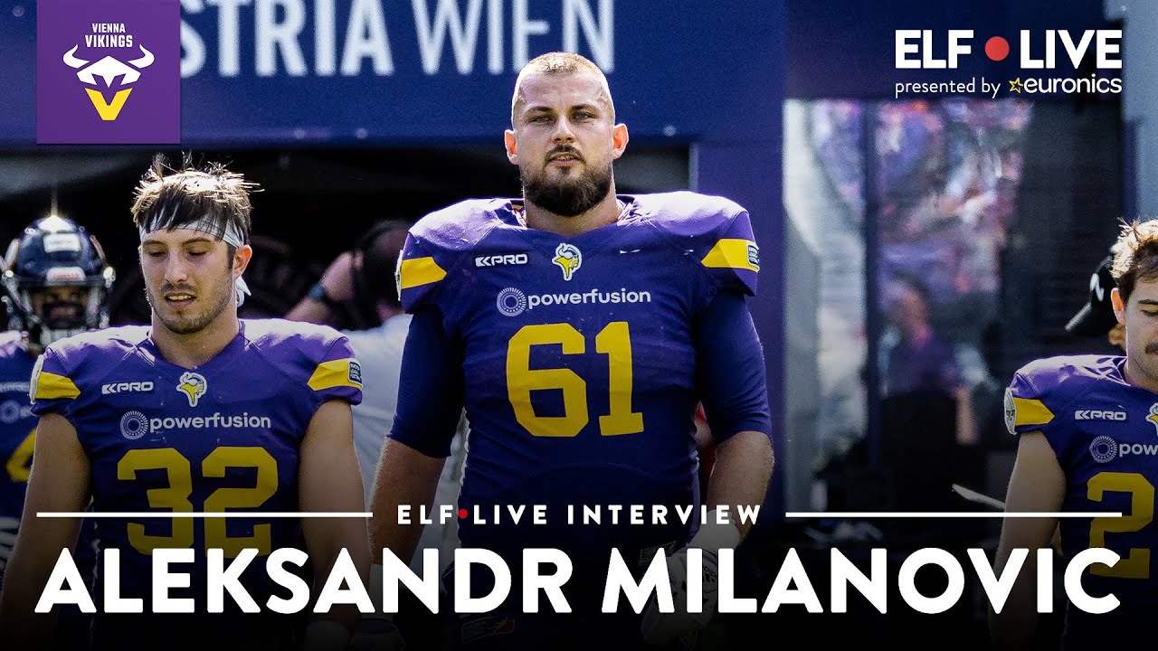 The Vikings re-sign All-Star Aleksandar Milanovic | ELF Live Clips ...