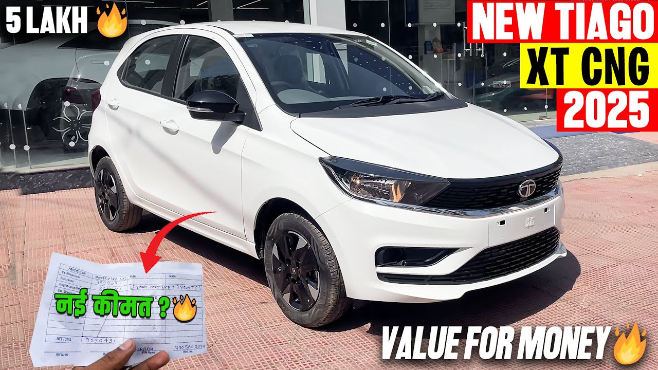 2025 New Tata Tiago XT Cng 2025 New Features With Updated On Road Price ...