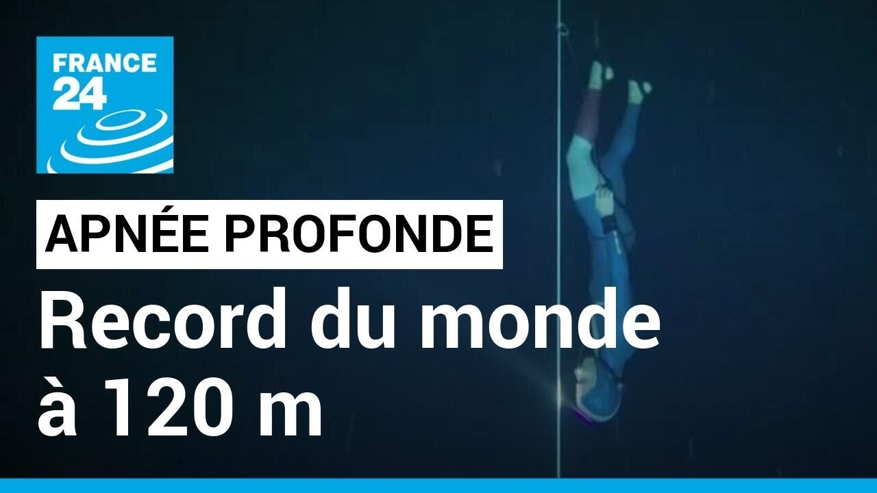 Apnée profonde: record du monde à 120 m en bi-palmes pour le Français ...