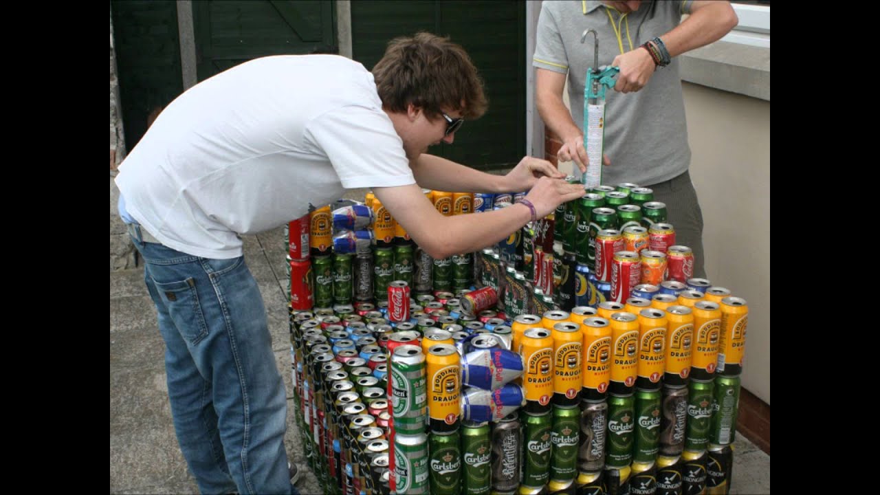 EPIC BEER CHAIR - YouTube