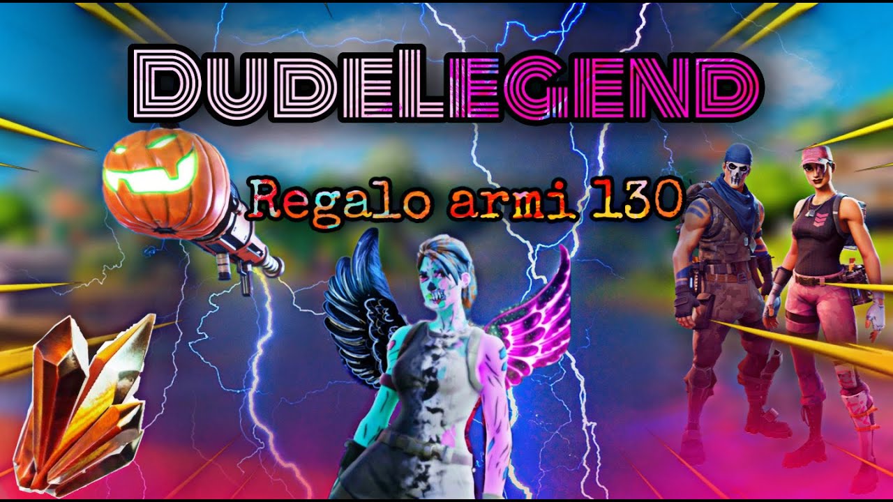 Regalo armi 130 fortnite salva il mondo + contest - YouTube