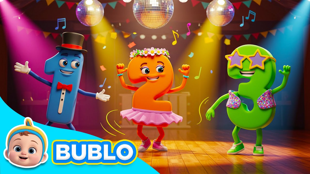 Counting to 50 | Fun Numbers Song for Kids | Learn Counting with Bublo ...