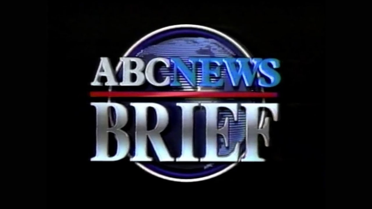 ABC News Brief - 10PM EST - April 3rd, 1992 - YouTube