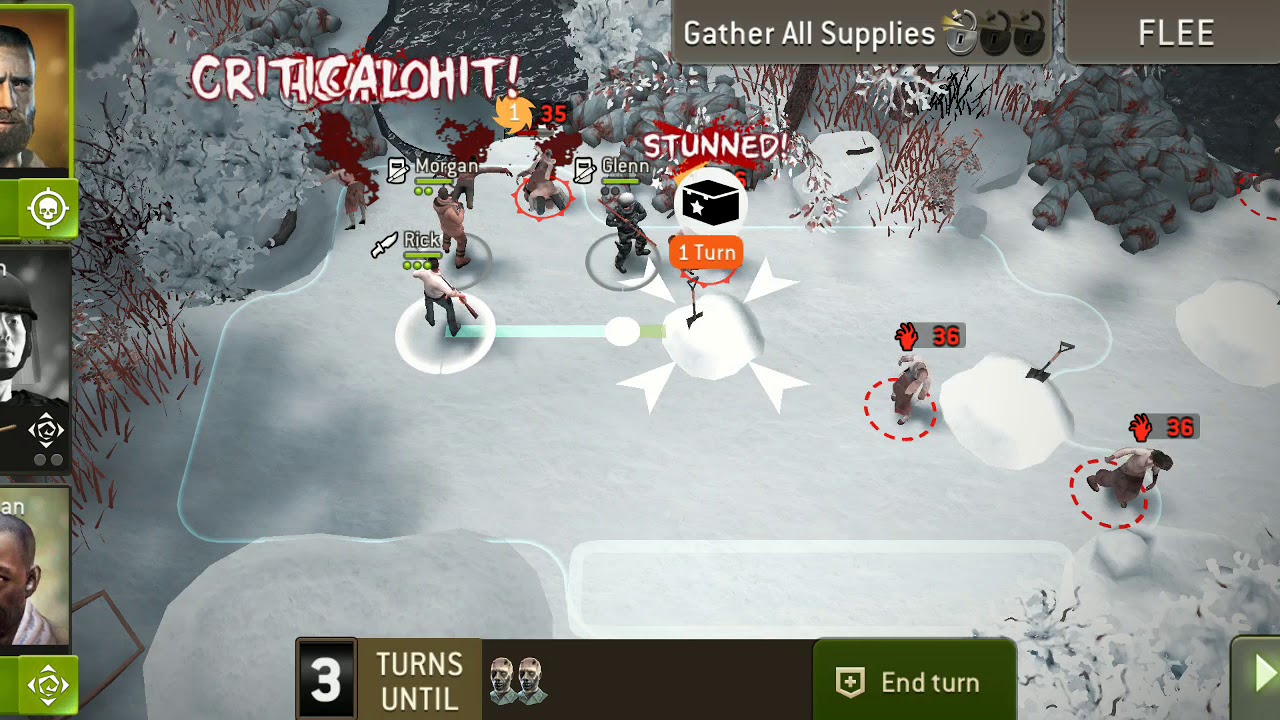 TWD NML: BLOOD AND ICE: LOST IN THE SNOW 36.1 - YouTube