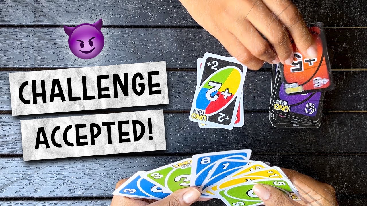 Watch Out For This When Playing UNO Flip | Challenging The Wild Draw ...