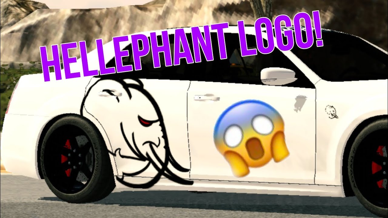 HOW TO MAKE HELLEPHANT LOGO (EASY) / CAR PARKING MULTIPLAYER ...