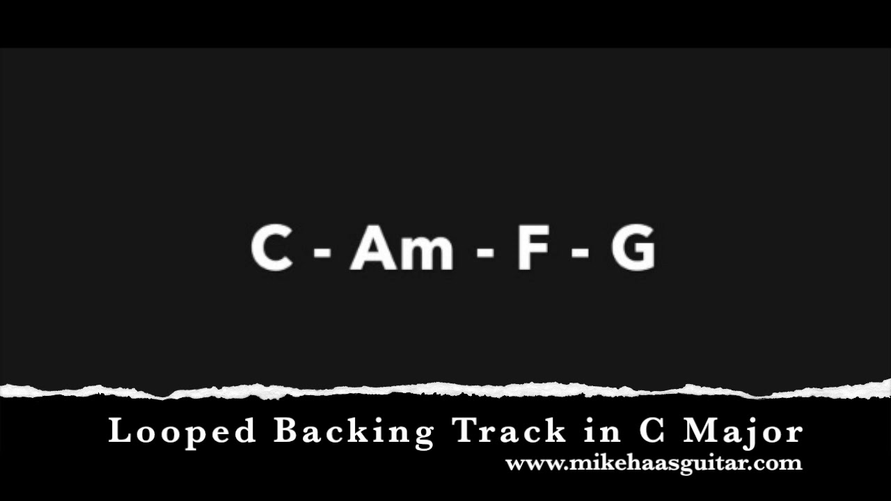 C Major Backing Track - YouTube