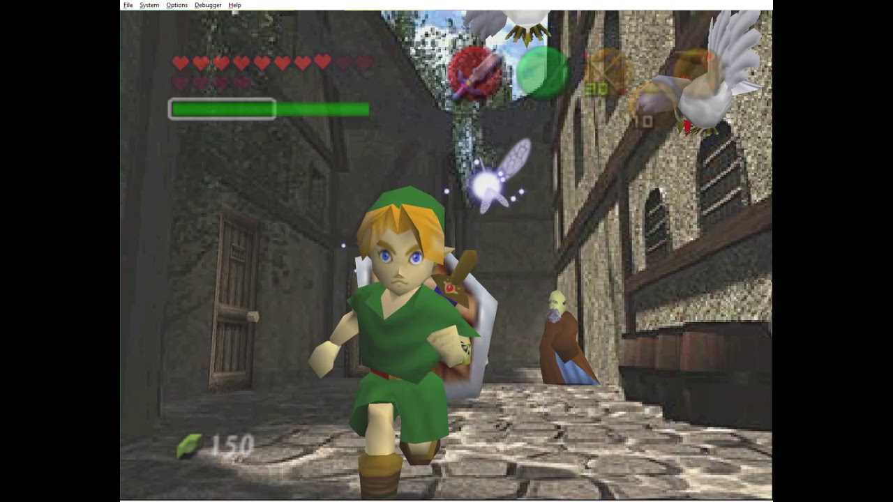 Oot MQ Debug Fixed Scenes. Cucco in Back Alley. I used ZAO Add to add ...