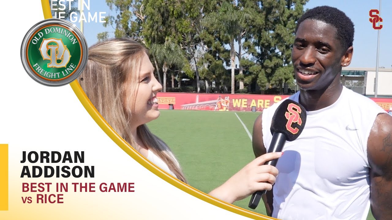 Best in the Game: Jordan Addison scores USC's first TD of the season ...
