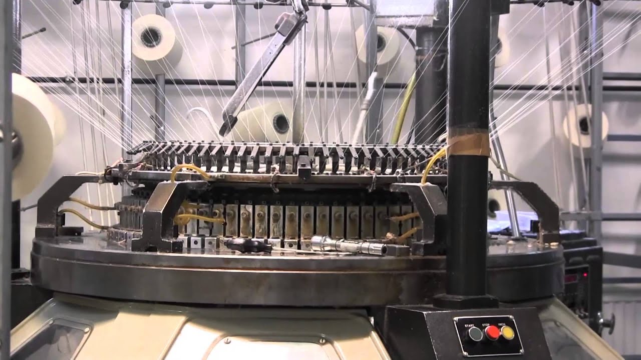Camber Knitting Machine - YouTube