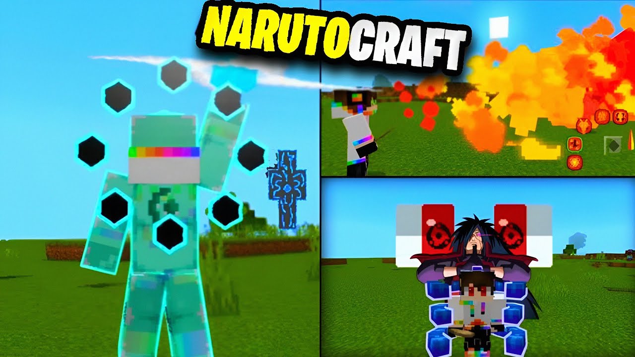 🏮ADDON de NARUTO para MINECRAFT PE 1.21 ㊗️ ADDON NARUTO Shinobi Pixel ...