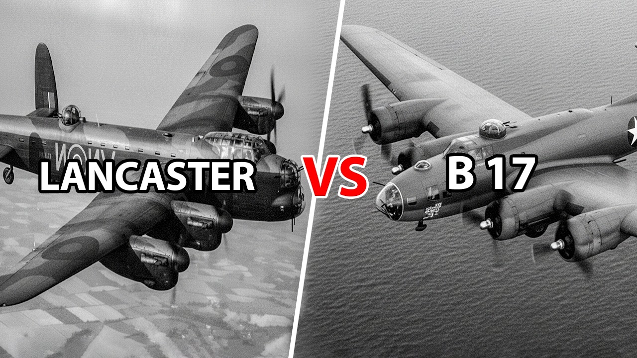 B-17 Flying Fortress vs. Avro Lancaster - Why One Was a FORTRESS and ...