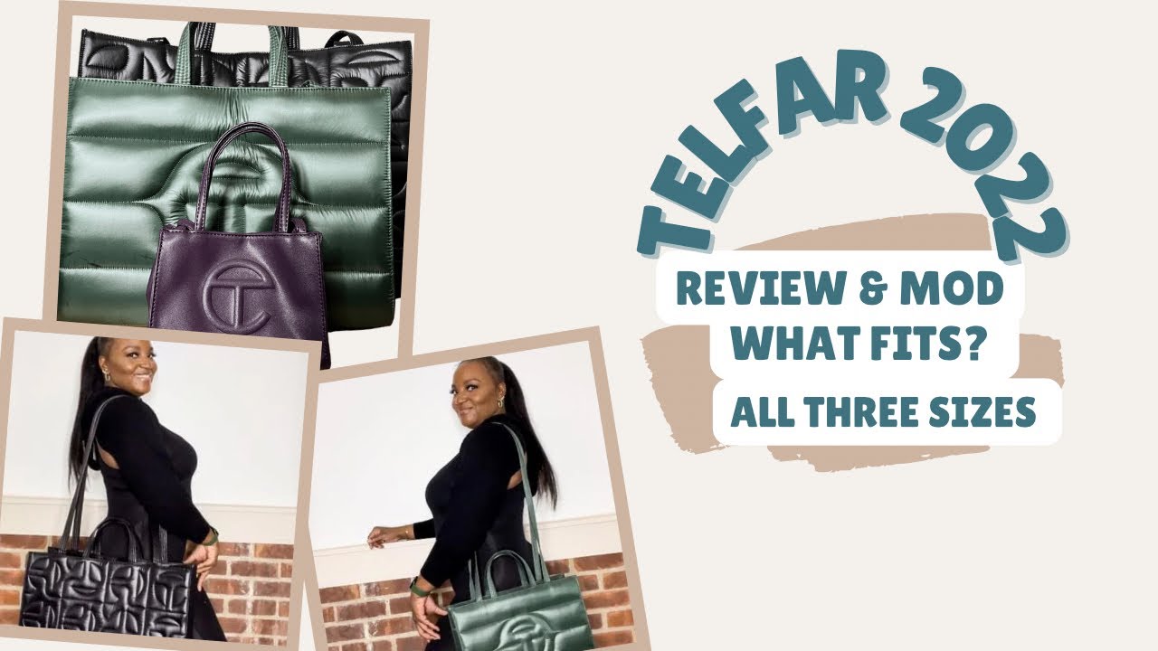 Telfar Review 2022 All Three Sizes & MOD - YouTube