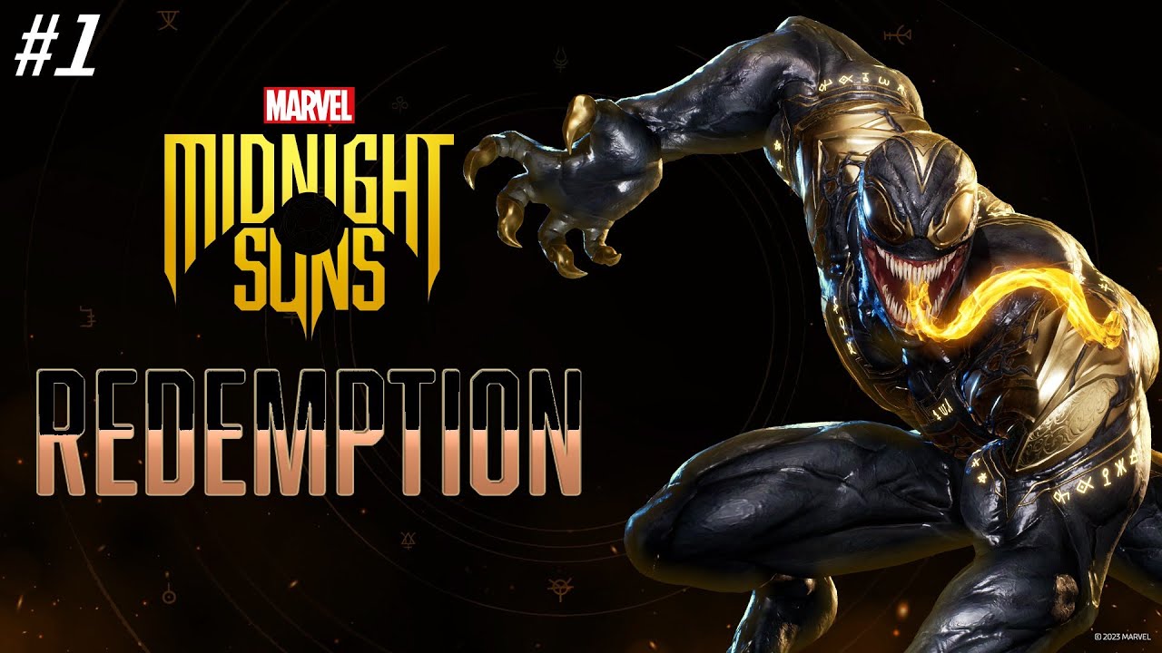 Vér Venom Boss harc és egy rahedli vámpír𓆩🖤𓆪 MARVEL'S MIDNIGHT SUNS ...