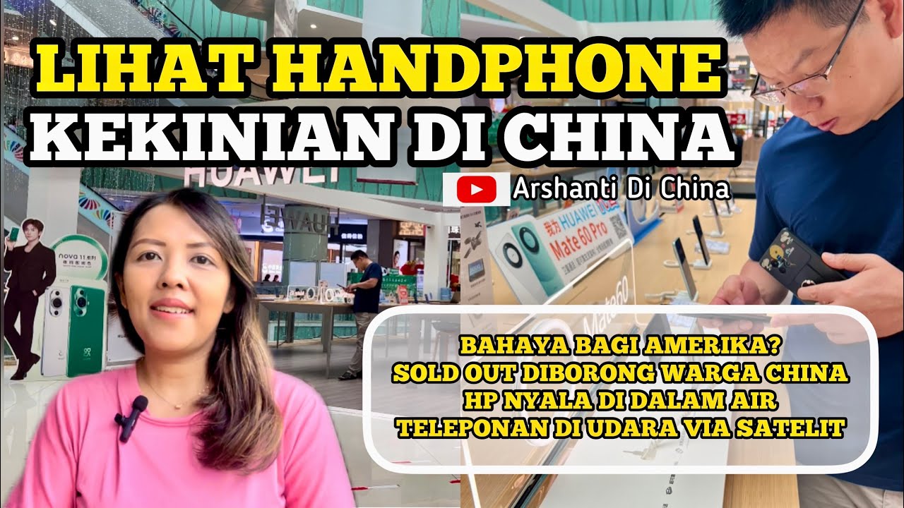 LIHAT HUAWEI MATE 60 PRO HANDPHONE KEKINIAN SOLD OUT DI BORONG WARGA DI ...
