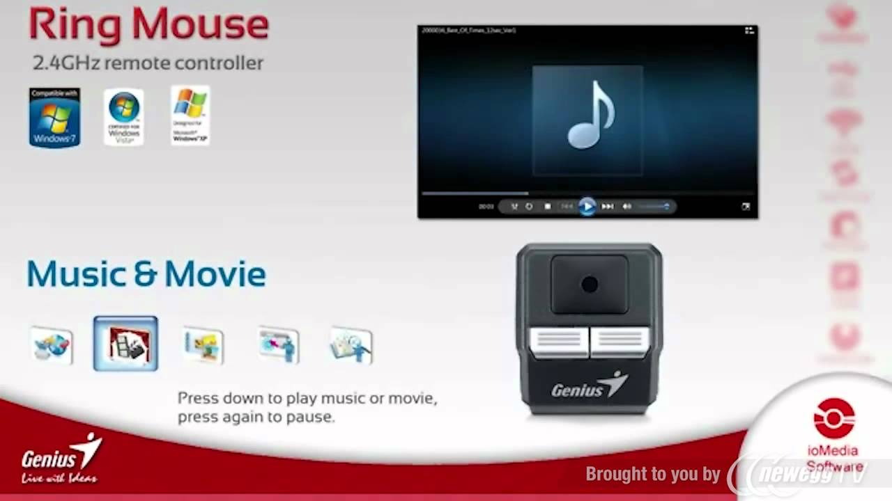 Product Tour: Genius Ring Mouse - Wireless Thumb Cursor Controller ...