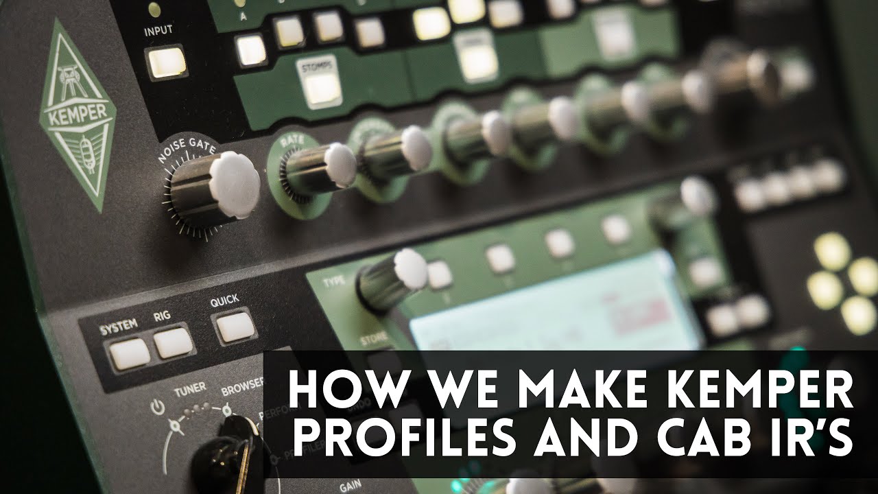 How we make Kemper profiles and IR cabs // WT Vlog - YouTube