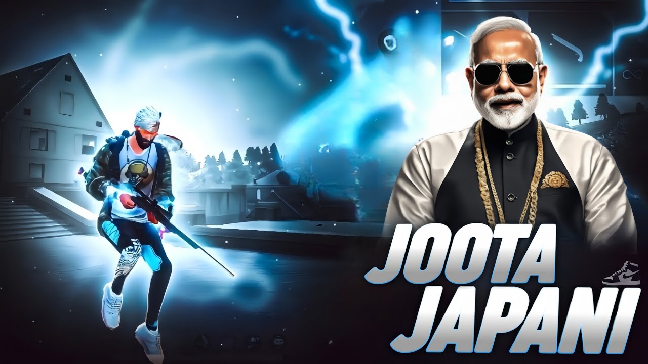 Joota Japani x Narendra Modi 😎-Free Fire Montage || Free Fire Montage ...