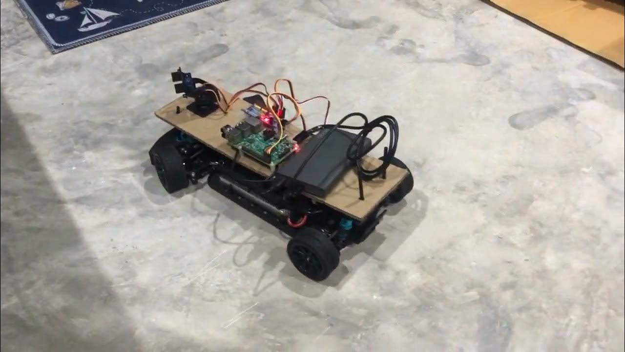 ทดสอบ donkey car (raspberry pi 3b) - YouTube