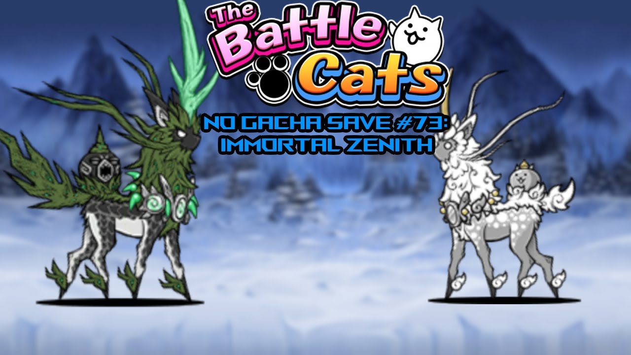 Immortal Zenith - The Battle Cats No Gacha Save #73 - YouTube