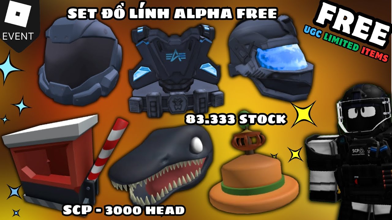 Cách lấy set đồ lính ALPHA +và đầu SCP 3000 + nón cây siêu dễ và các ...