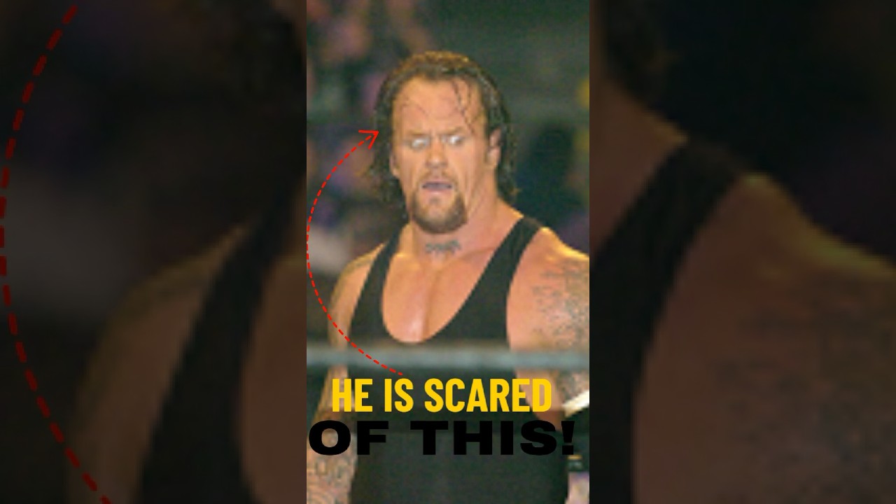 The Undertaker’s Biggest Fear!😳 - YouTube