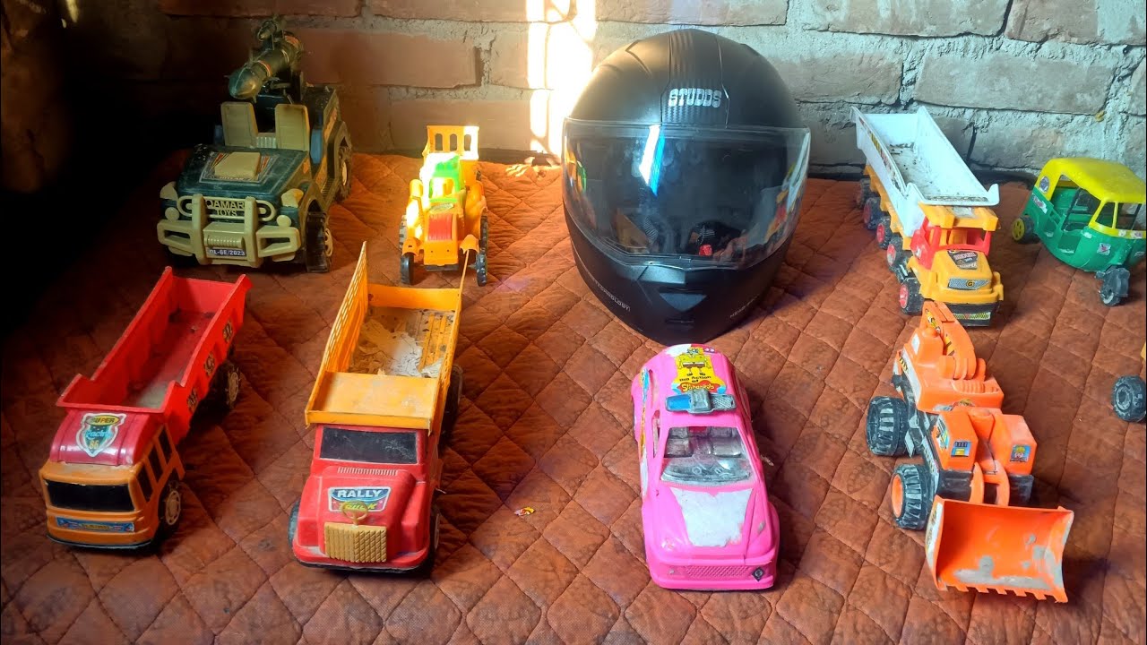 I built a Mini Bridge over water river using Rc vehicles ll ...