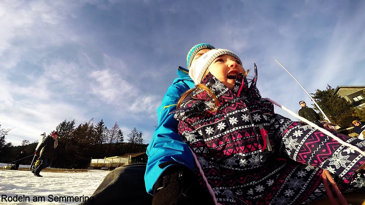 SEMMERING Rodeln am Semmering - YouTube