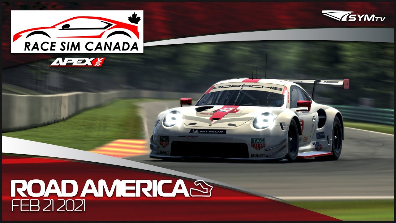 iRacing - Race Sim Canada || Round 1 - Road America - YouTube