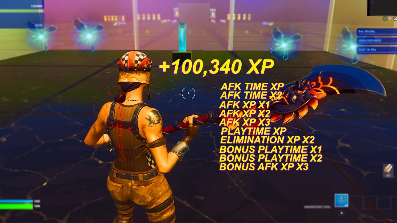 100K XP MAP - YouTube