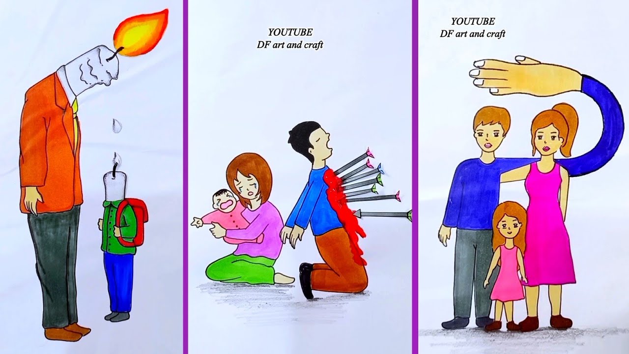 Father's love /deep meaning art/animation video/father's sacrifice ...