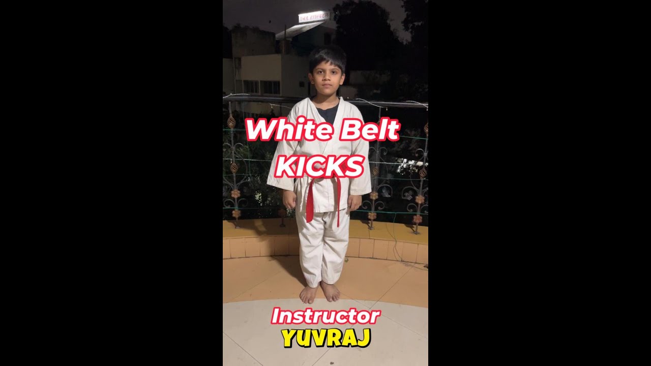 Goju-Ryu Kids-White belt -Kicks - YouTube