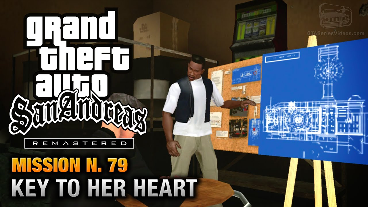 GTA San Andreas Remastered - Mission #79 - Key to her Heart (Xbox 360 ...