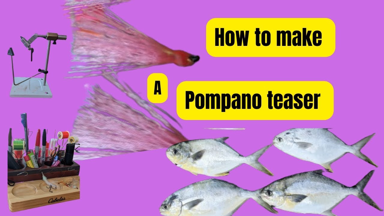 How to make pompano fly teasers. - YouTube