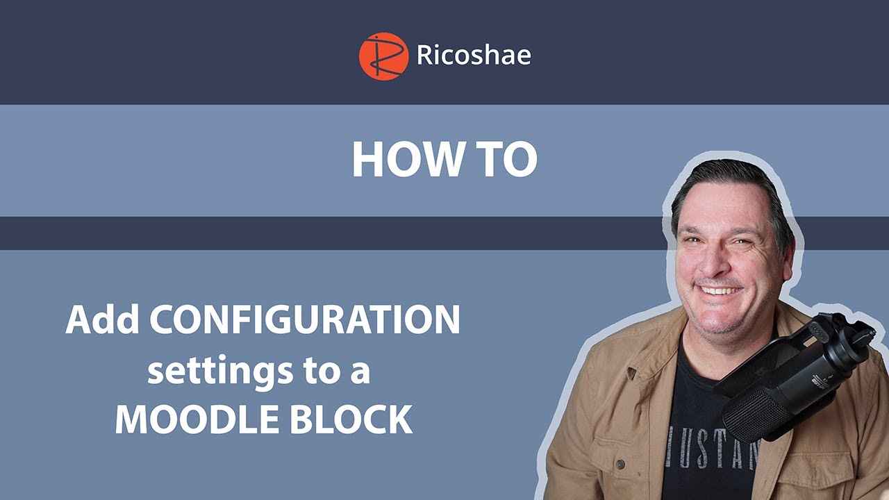 Adding Configuration Settings To A Moodle Block Using Php Youtube 9741
