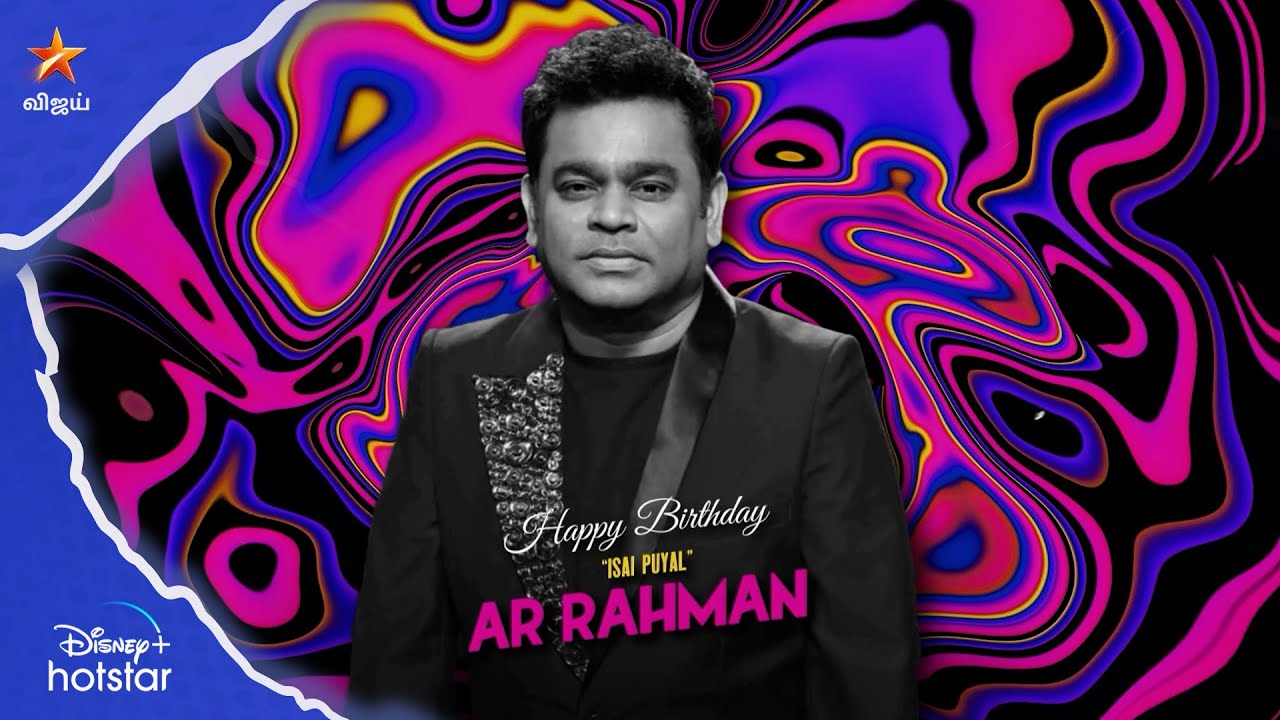 Happy Birthday Rahman Sir 😍 - YouTube