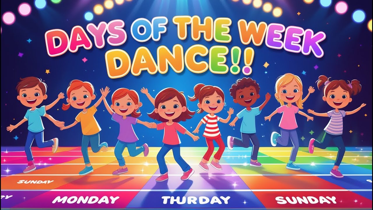 Days of The Week Dance - YouTube