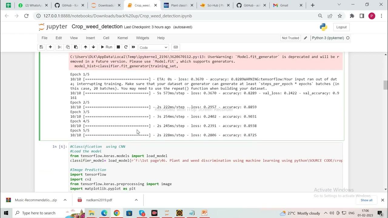 Paddy Crop and Weed Discrimination using Classifier System Approach - YouTube