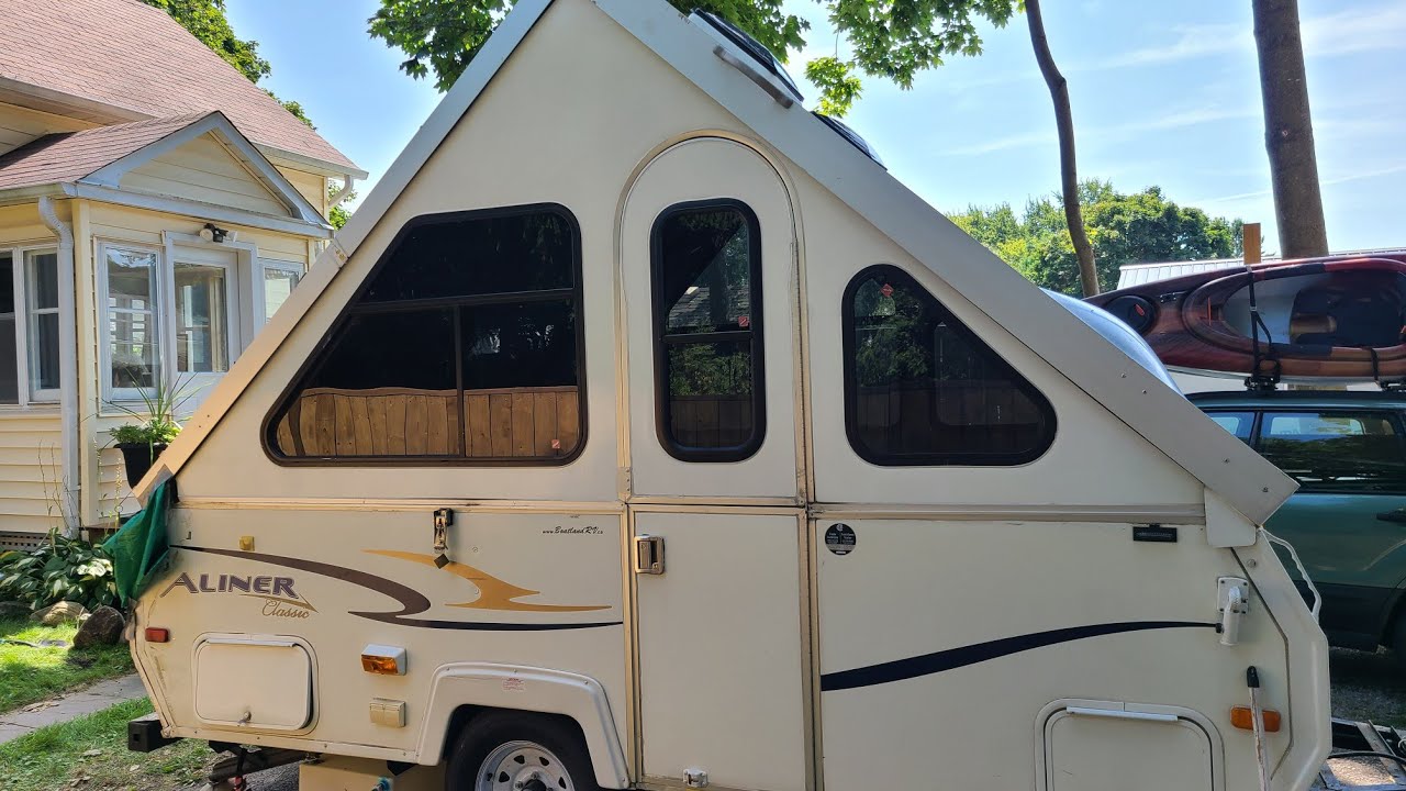 My new project! A 2008 Aliner Classic Aframe Pop up Camper. Part 1 ...