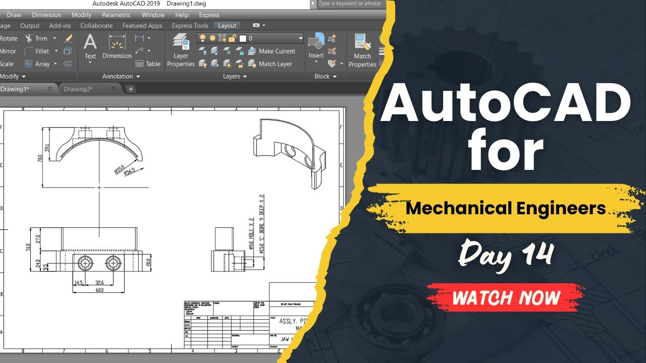 AutoCAD for Mechanical Engineers | Day 14: Printing & Plotting with ...