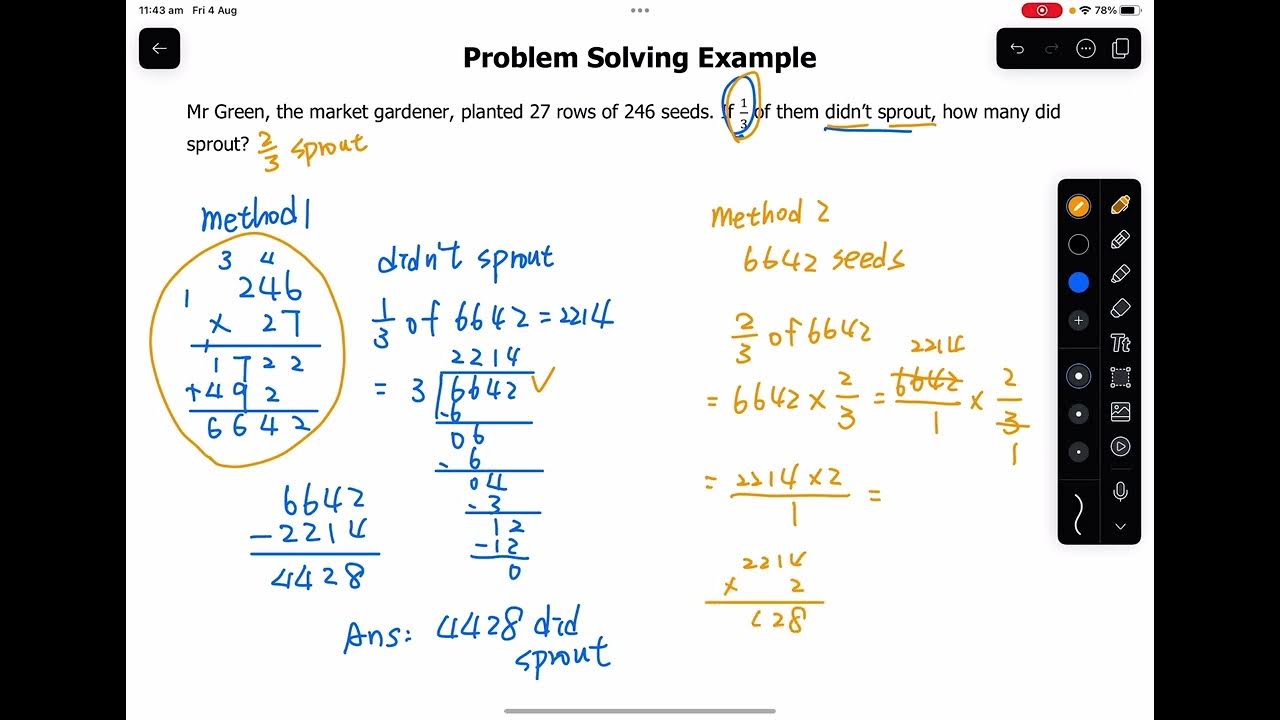 Level6 Super Problem Solving T3 B1 U23 Q1a-d - YouTube