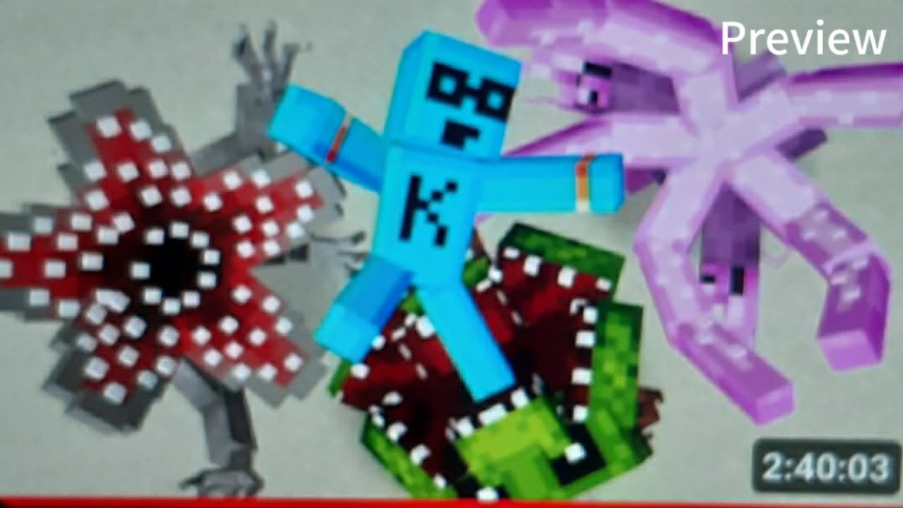 I Remade Every Mob Scary in Minecraft - Kipper (Preview) - YouTube
