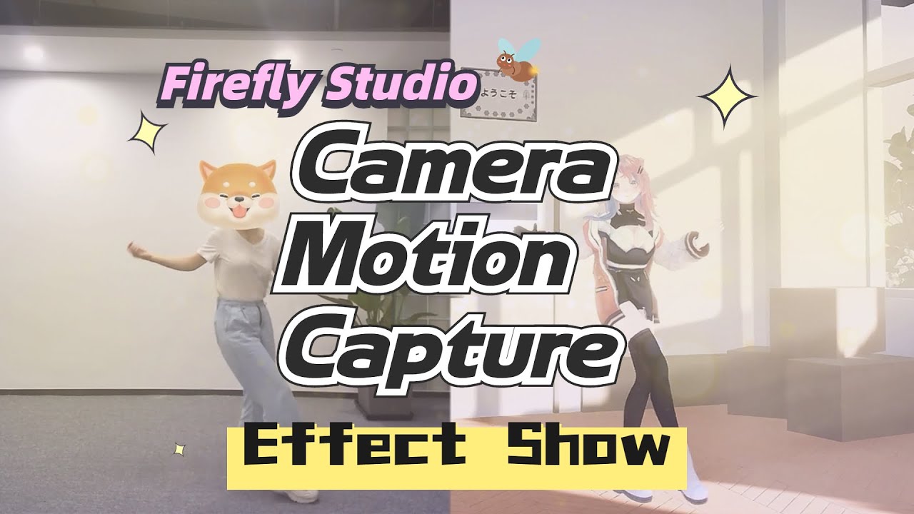 [FireflyStudio]1 Minute Camera Motion Capture Effect Show - YouTube