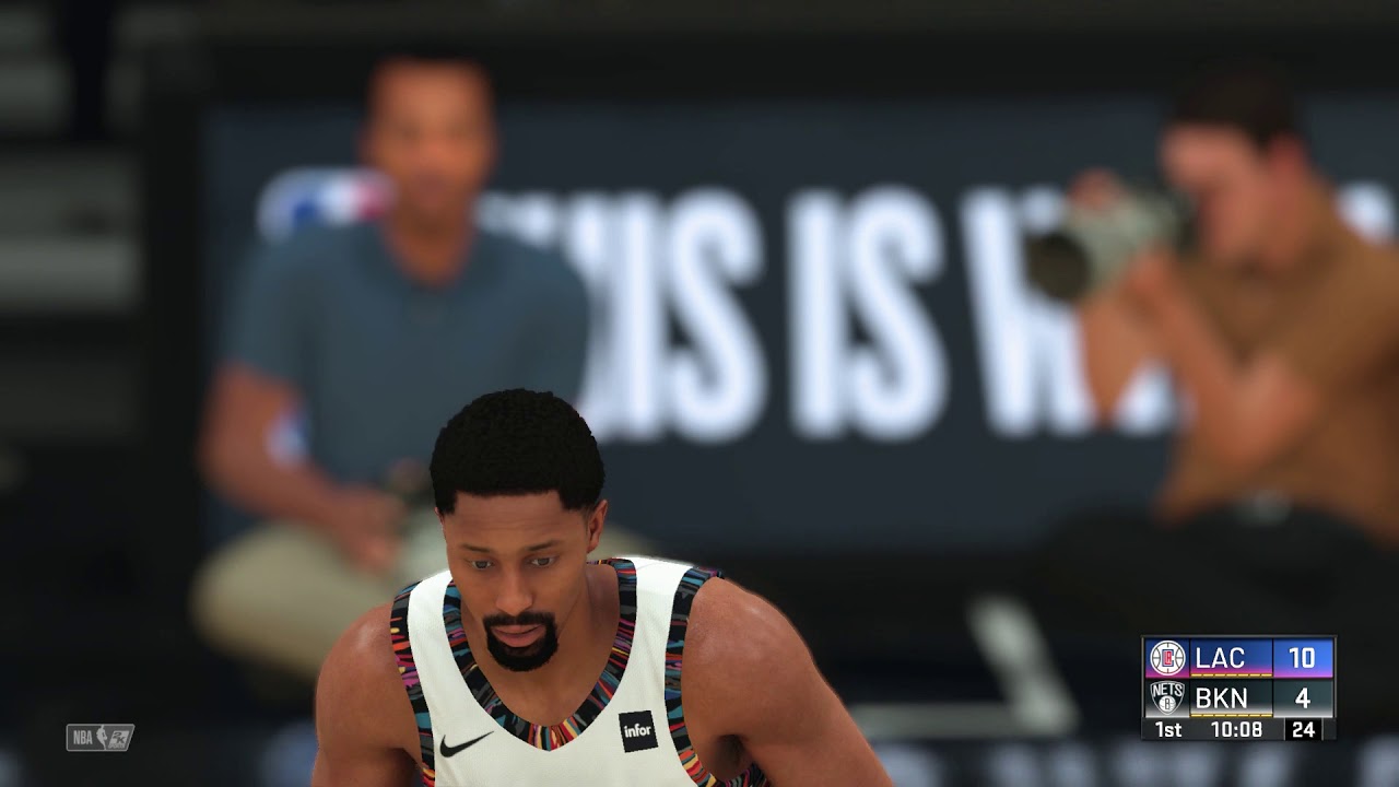 NBA 2K20 - (New City Uniforms) Los Angeles Clippers vs Brooklyn Nets ...